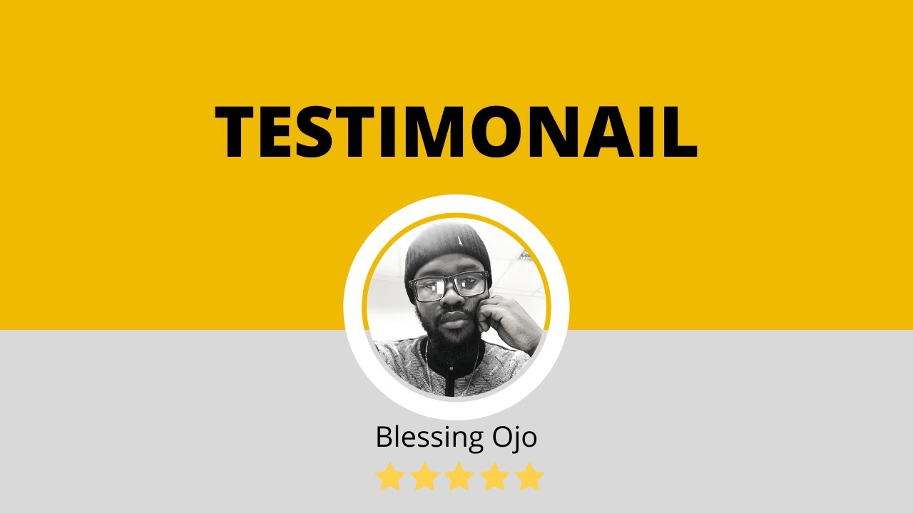 Mr. Blessing Ojo shares testimonial of his crypto trading journey - YouTube