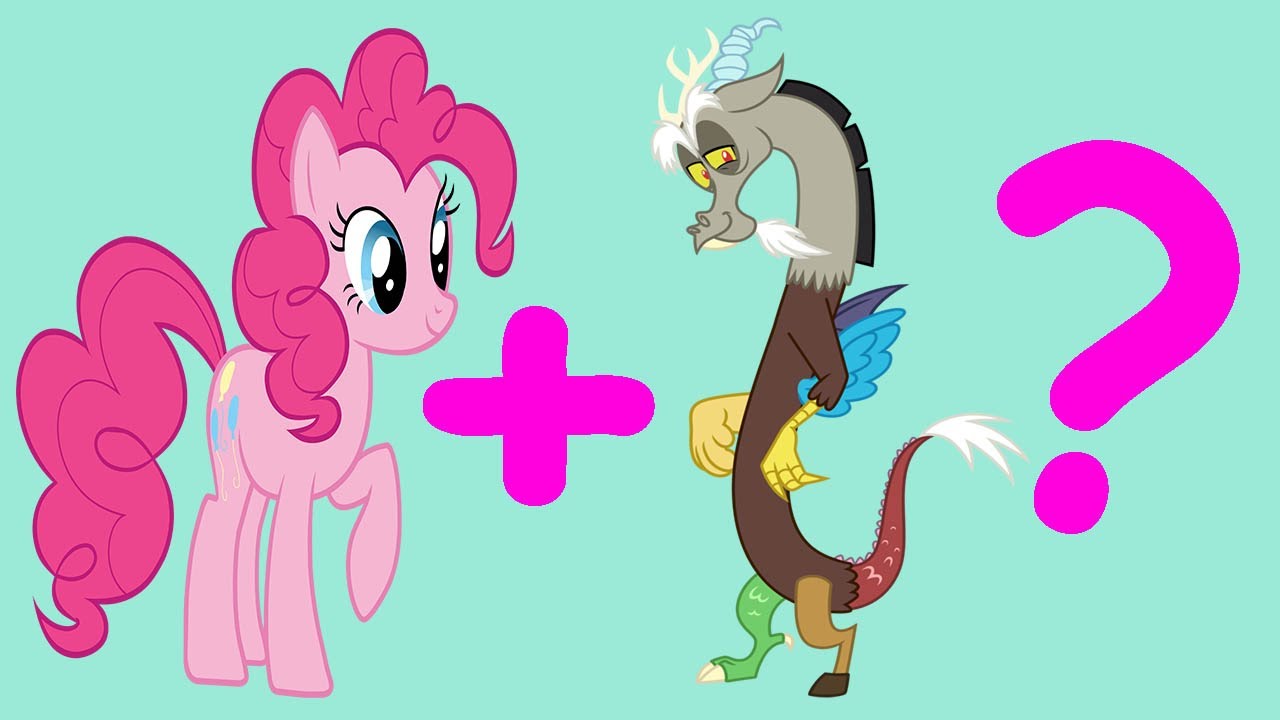 My Little Pony Fusion Pinkie Pie and Discord - YouTube