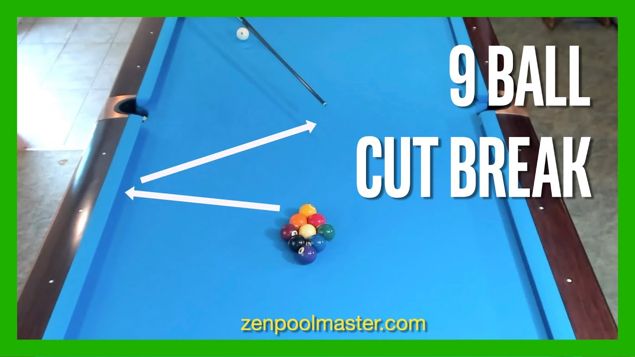 9 Ball Cut Break - YouTube