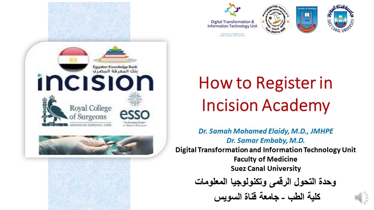How to Register in Incision Academy - YouTube