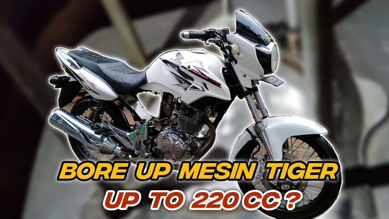 REVIEW BORE UP MESIN TIGER SPEK UP TO 220CC - YouTube