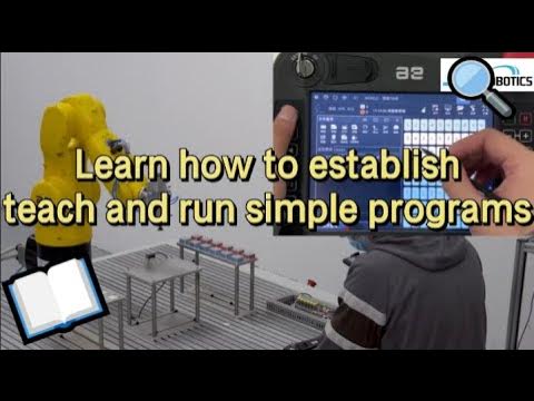 AE Industrial Robotics Training Tutorial——Learn how to establish, teach ...