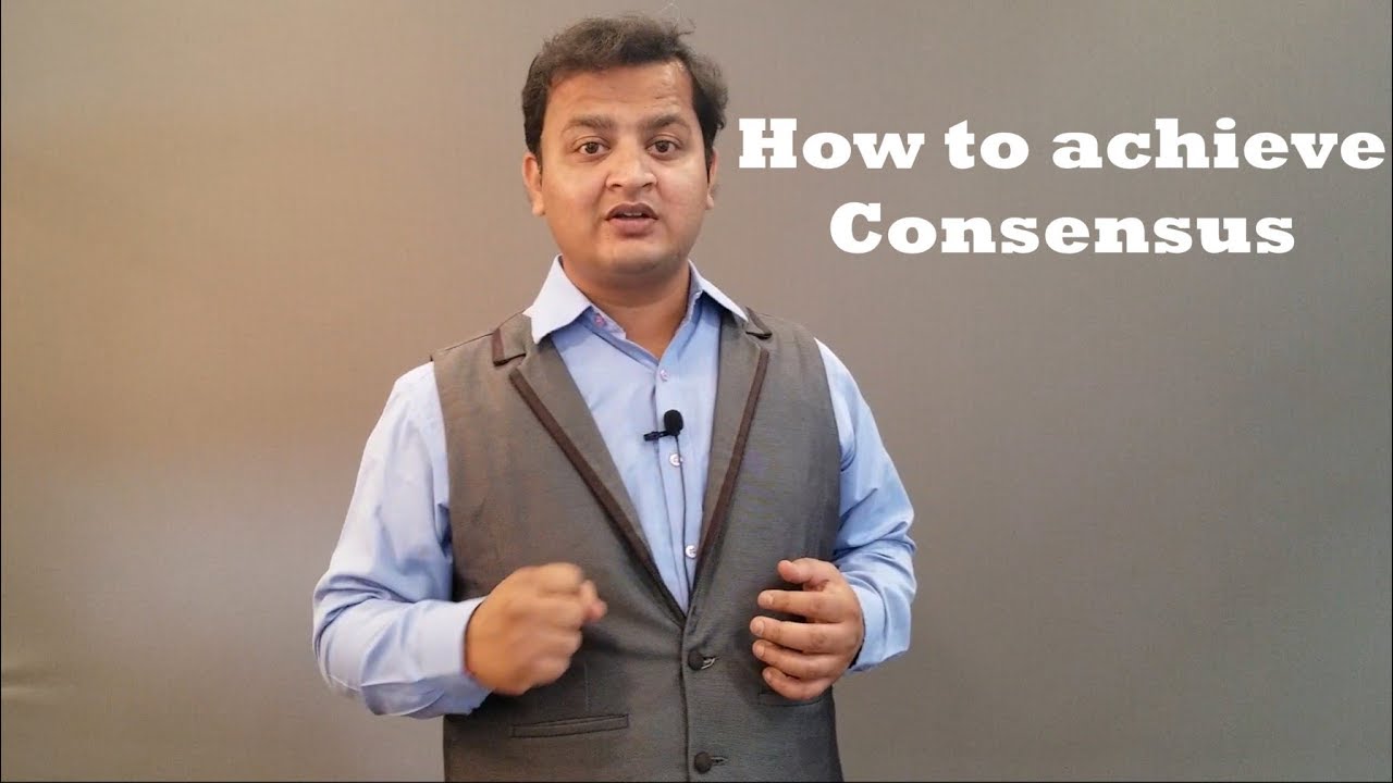 how to get consensus - YouTube