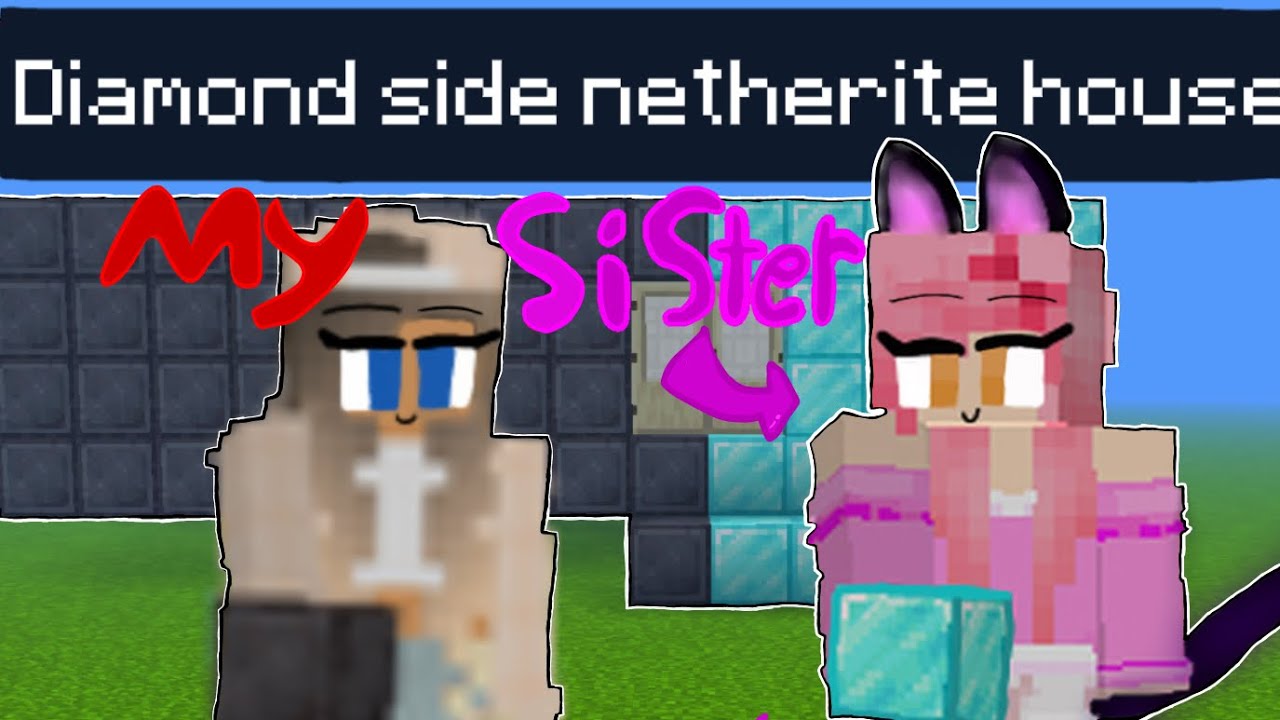 Building a Diamond side 𝘯𝘦𝘵𝘩𝘦𝘳𝘪𝘵𝘦 𝘩𝘰𝘶𝘴𝘦 𝘪𝘯 𝘮𝘪𝘯𝘦𝘤𝘳𝘢𝘧𝘵! - YouTube