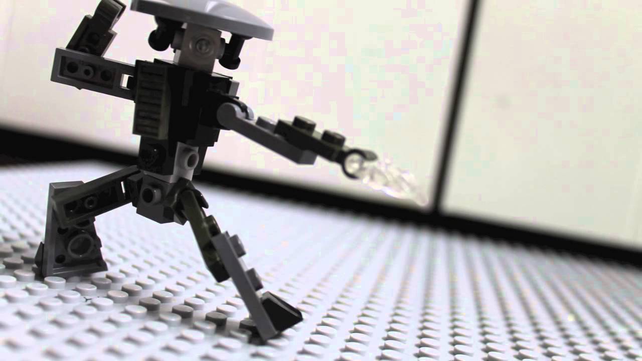 Lego/Mega Bloks Robot: N.E.O - YouTube