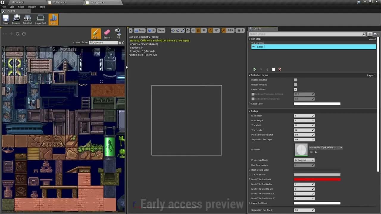 SHMUP Magic Arcade game kit Tutorial 4 Create a new Tile Map - YouTube