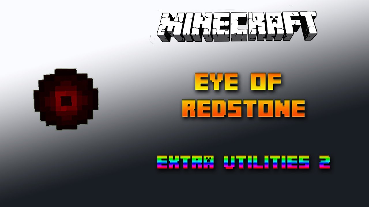 Eye of Redstone 🔧 Minecraft Extra Utilities 2 Tutorial 🔧 Deutsch ...