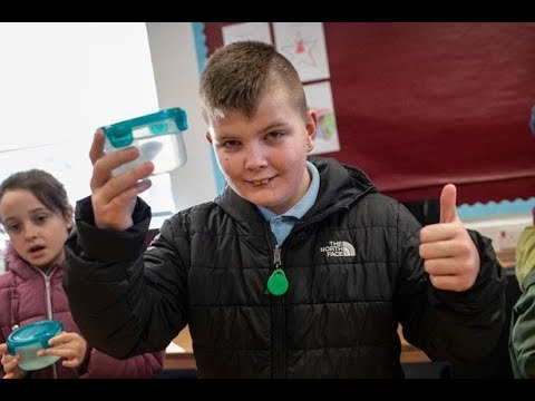 Trout and about with East Kilbride's Heathery Knowe primary pupils ...