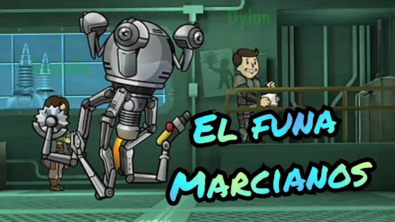 ENCONTRÈ UN ROBOT Y FUNÈ ALIENS PA, FALLOUT SHELTER #7 - YouTube