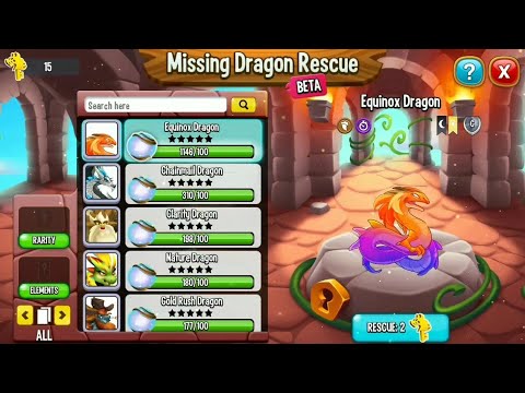 New Beta Missing Dragon Rescue Event Is Released ! Try It Now ! - YouTube
