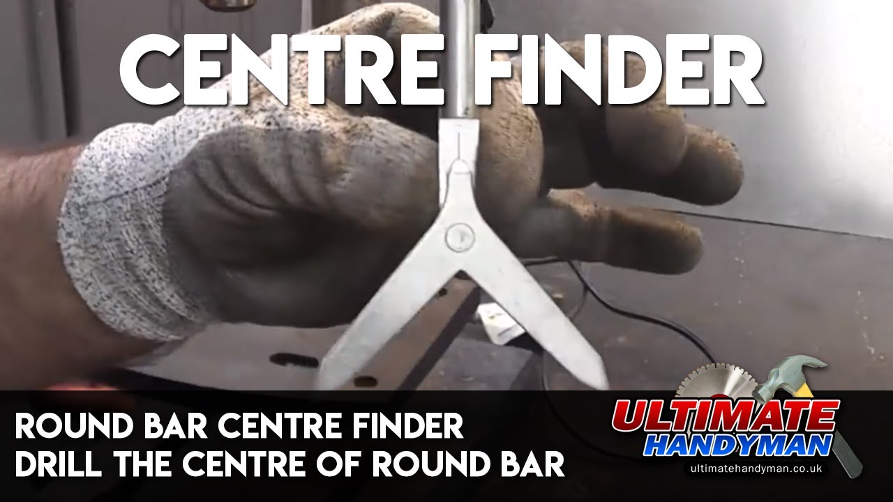 Round bar centre finder | drill the centre of round bar - YouTube