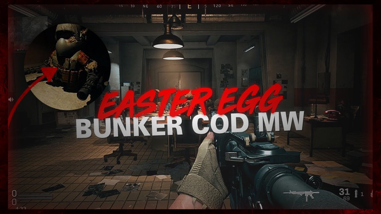 EASTER EGG BÚNKER SECRETO EN EL MAPA DE TRENCH | COD MW - YouTube