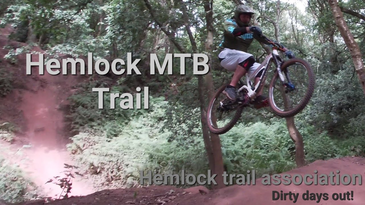 Hemlock stone mtb trail visit (mini bike park) first look - YouTube