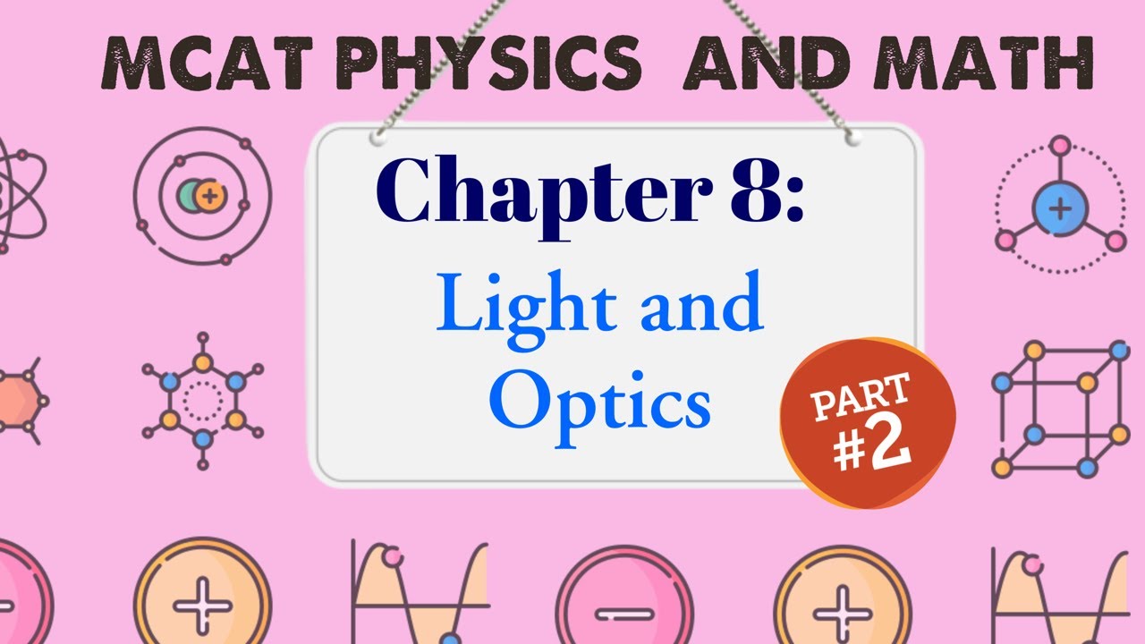 MCAT Physics and Math: Chapter 8 - Light and Optics (2/2) - YouTube