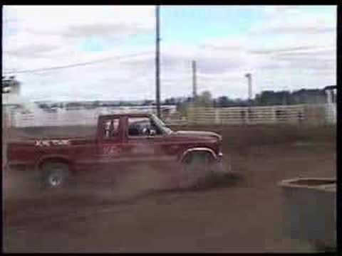 Tough Truck (Dodge D50 & Ford F150) racing in Oregon - YouTube