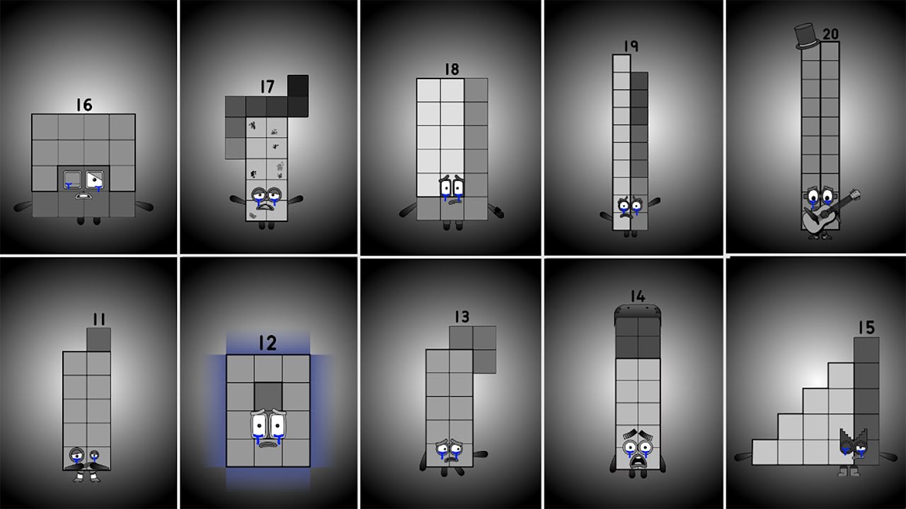 Uncannyblocks Band Remastered (11-20) But AltUncanny!50 Form remix ...