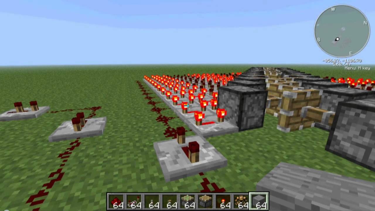 How to make conveyor in Minecraft [New version] - YouTube