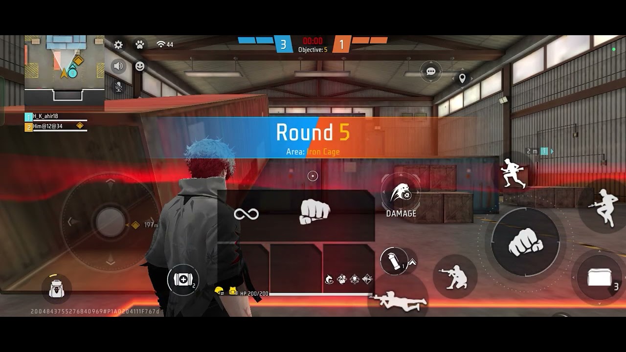 ( second video of free fire max level up @ # playing like a pro 💪😎 ...