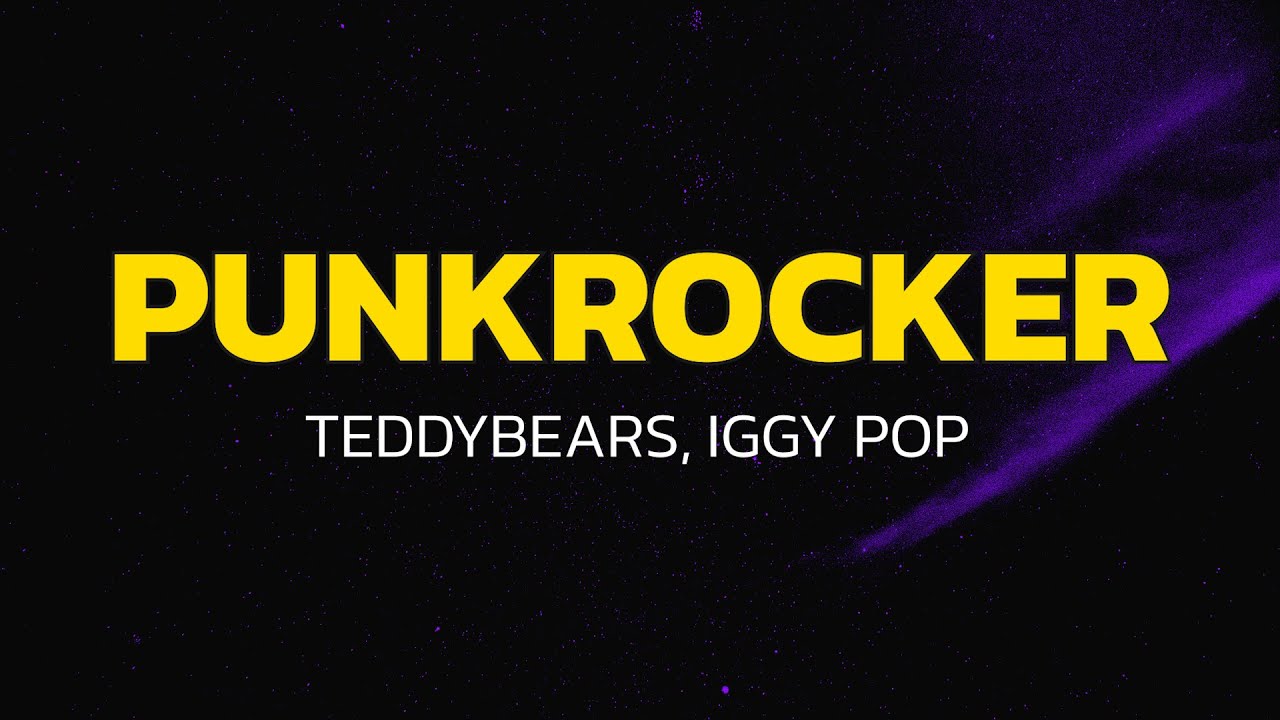 Teddybears - Punkrocker feat. Iggy Pop (Superman) (Lyrics) - YouTube