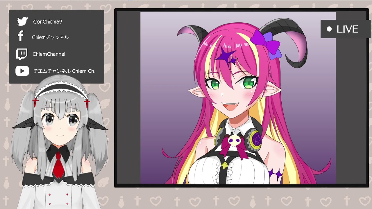 【Vtuber】Happy birthday to Mano Aloe || 魔乃アロエお誕生日おめでとう！ - YouTube