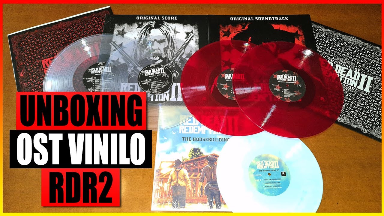 Red Dead Redemption 2 - Unboxing de las 3 OST en formato vinilo. (Banda ...