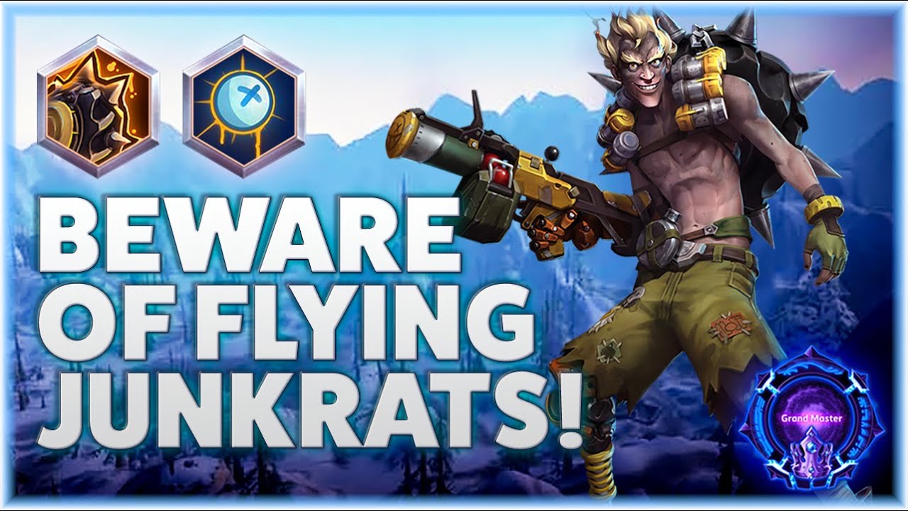 Junkrat Riptire - BEWARE OF FLYING JUNKRATS! - Grandmaster Storm League ...