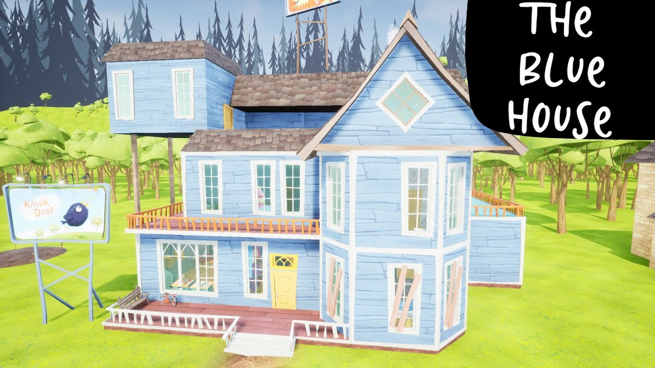 The Blue House - Hello Neighbor mod kit - YouTube