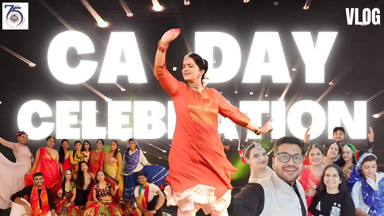 Happy CA Day | CA Day Celebrations Vlog| Kamani Auditorium Delhi| Isha ...