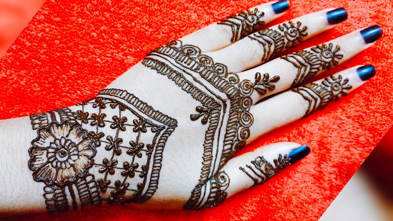 New unique mehndi design | Mandala mehndi design | simple mehndi design ...
