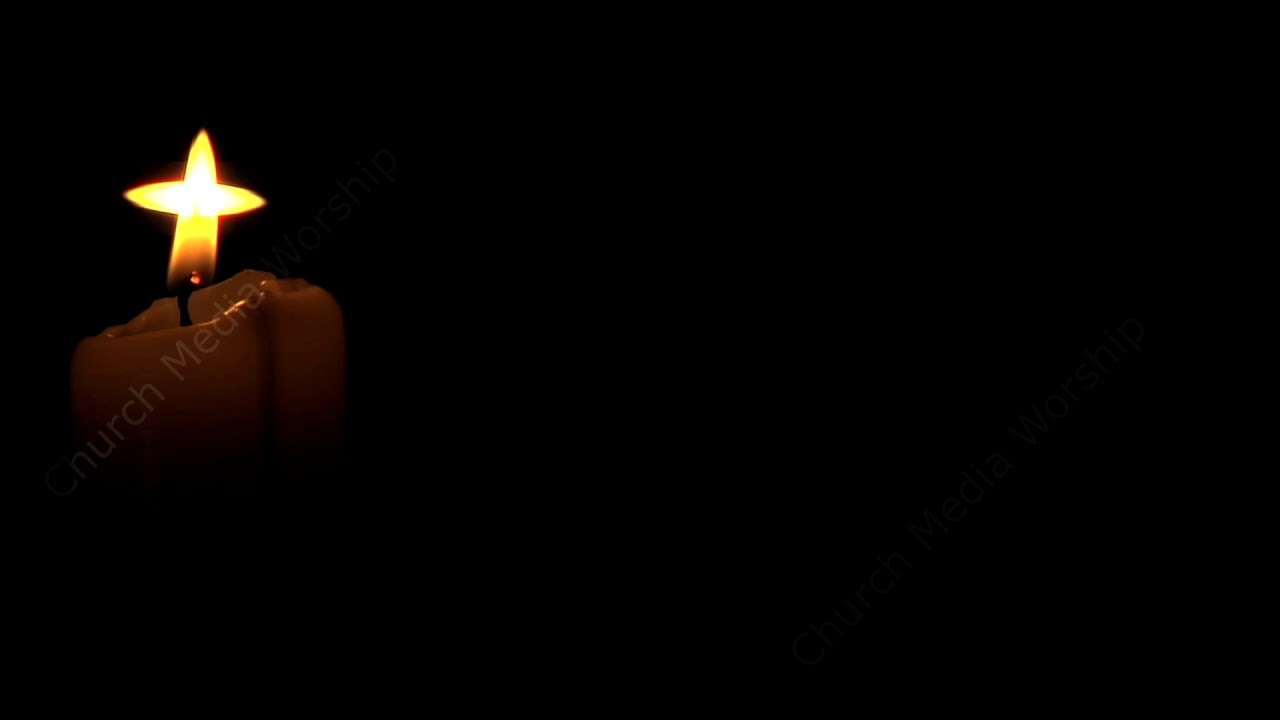 Candlelight Cross Christian Worship Loop Video - YouTube