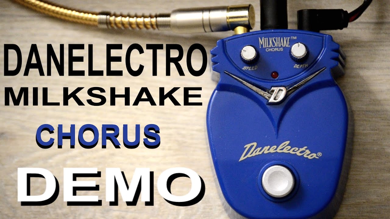 Danelectro milkshake CHORUS - YouTube