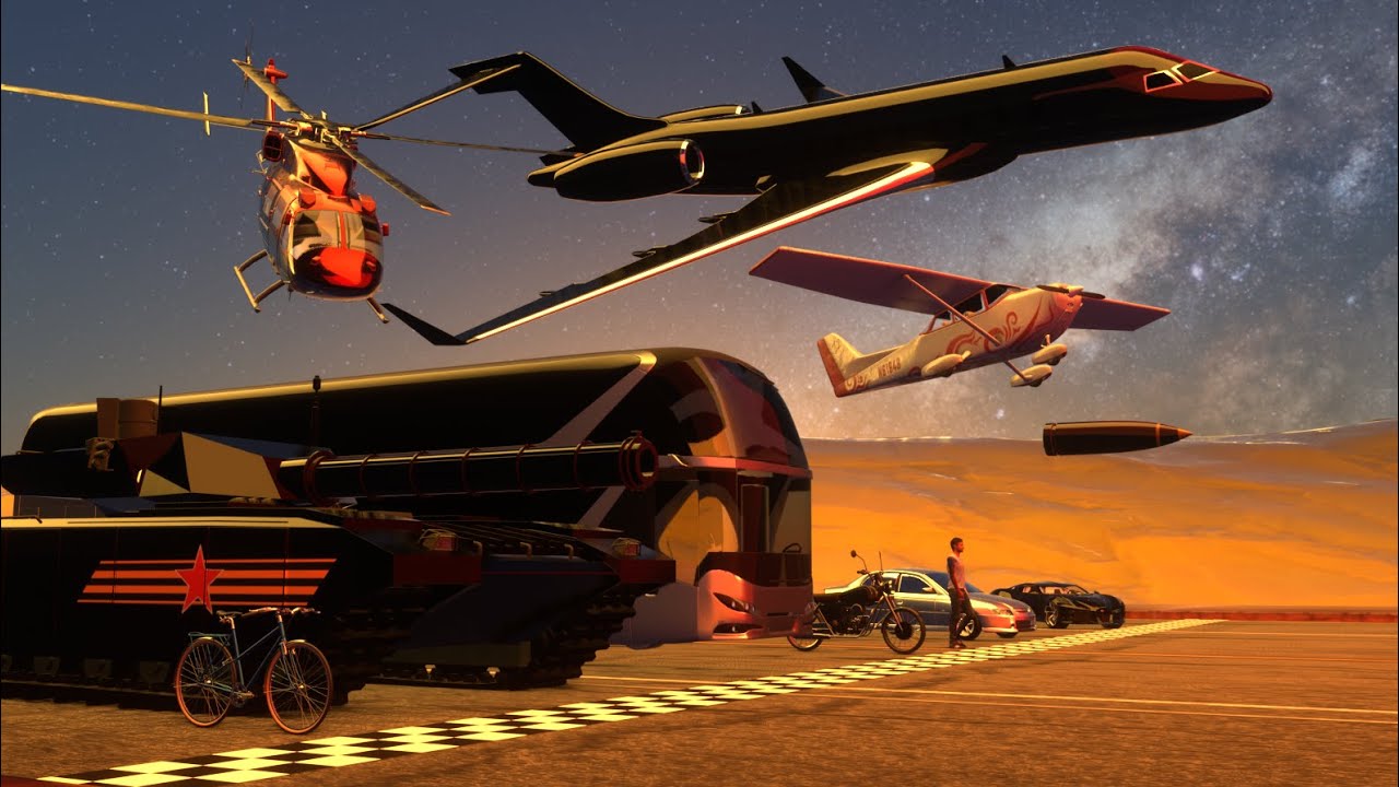 Speed Comparison 3D - YouTube