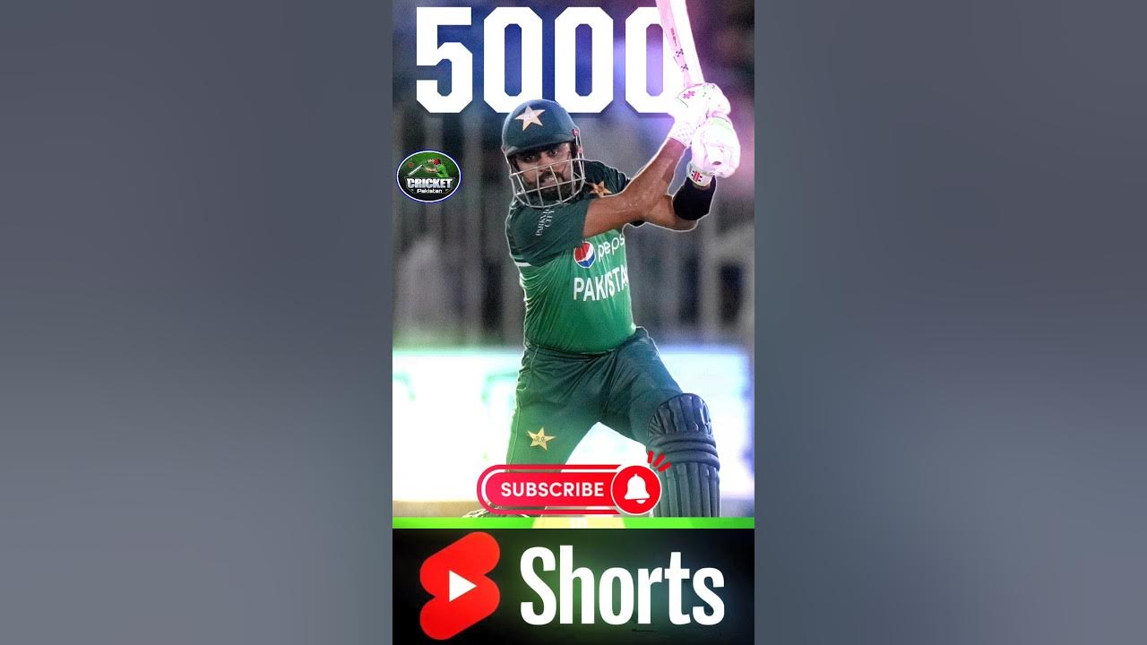 Babar Azam Becomes The Fastest To Reach 5000 Runs In Odis Milestone In