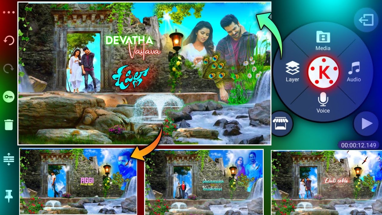 How to make motion poster video editing in mobile kinemaster trending ...