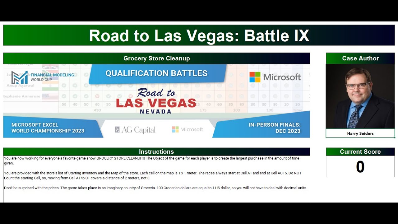 Road to Las Vegas: Battle IX Grocery Store Cleanup by Harry Seiders ...