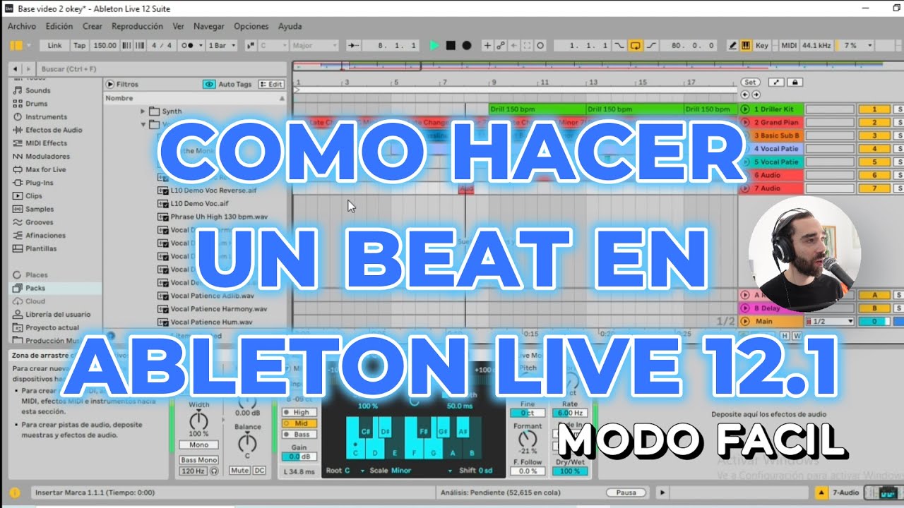 1. Cómo Crear un Beat Fácil desde Cero en Ableton Live 12.1. Tutorial ...