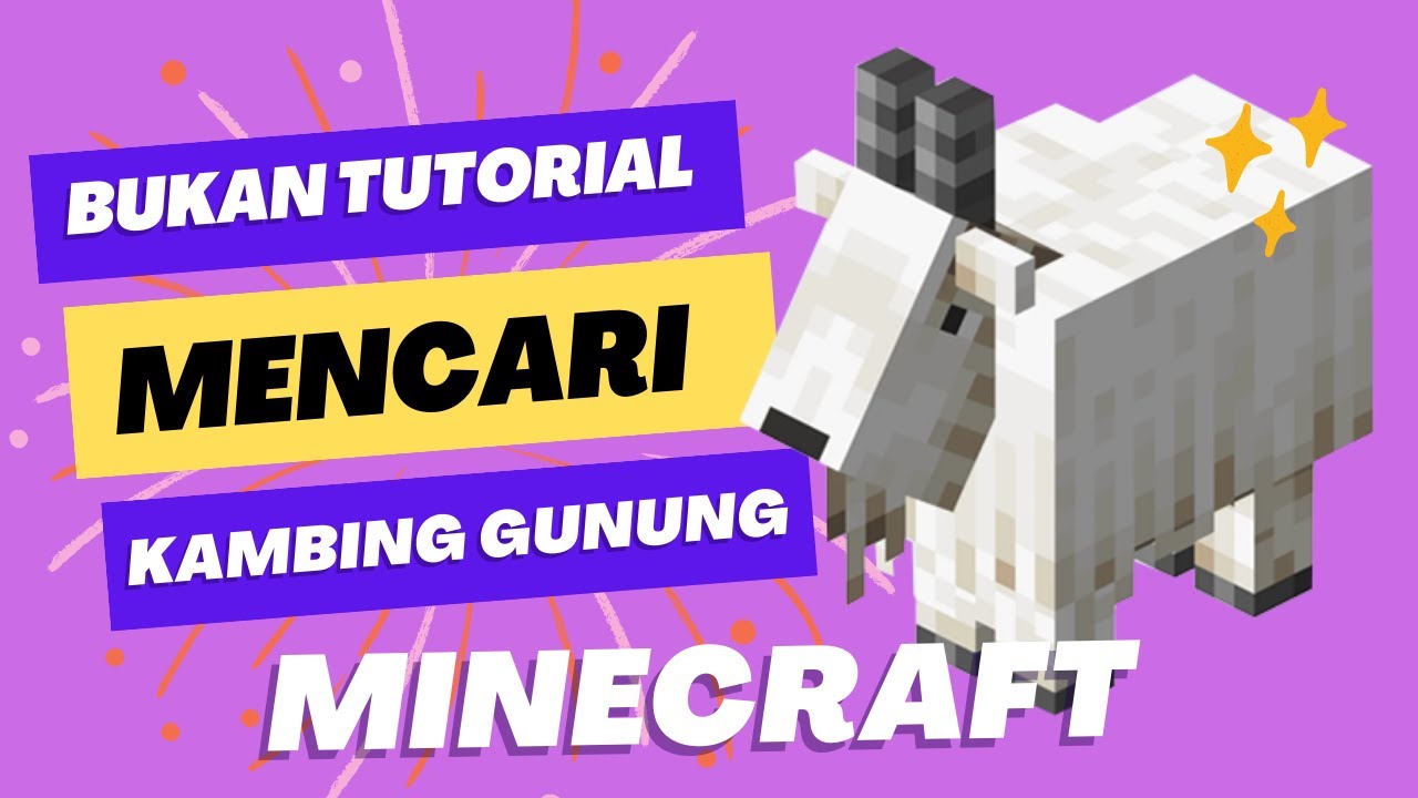 MENCARI KAMBING DI MINECRAFT PE SURVIVAL | BUKAN TUTORIAL | - YouTube