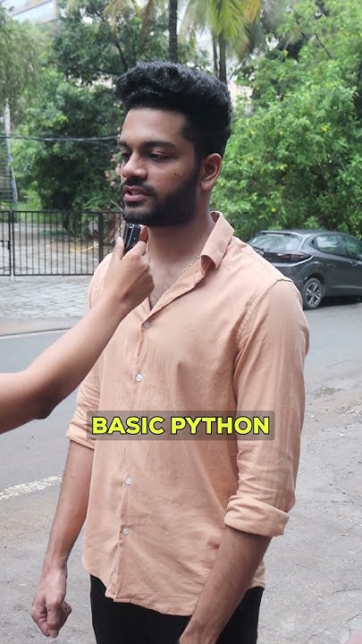 Python Developer Salary in India | Real Street Interview - YouTube