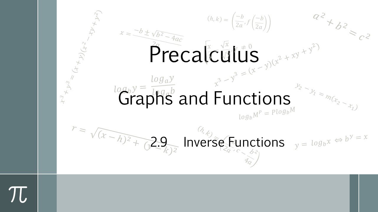 Precalculus 2 9 Inverse Functions YouTube precalculus-2-9-inverse-functions-youtube