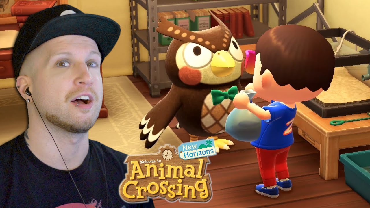 HELPING BLATHERS OPEN HIS MUSEUM! | Animal Crossing New Horizons Part 2 ...
