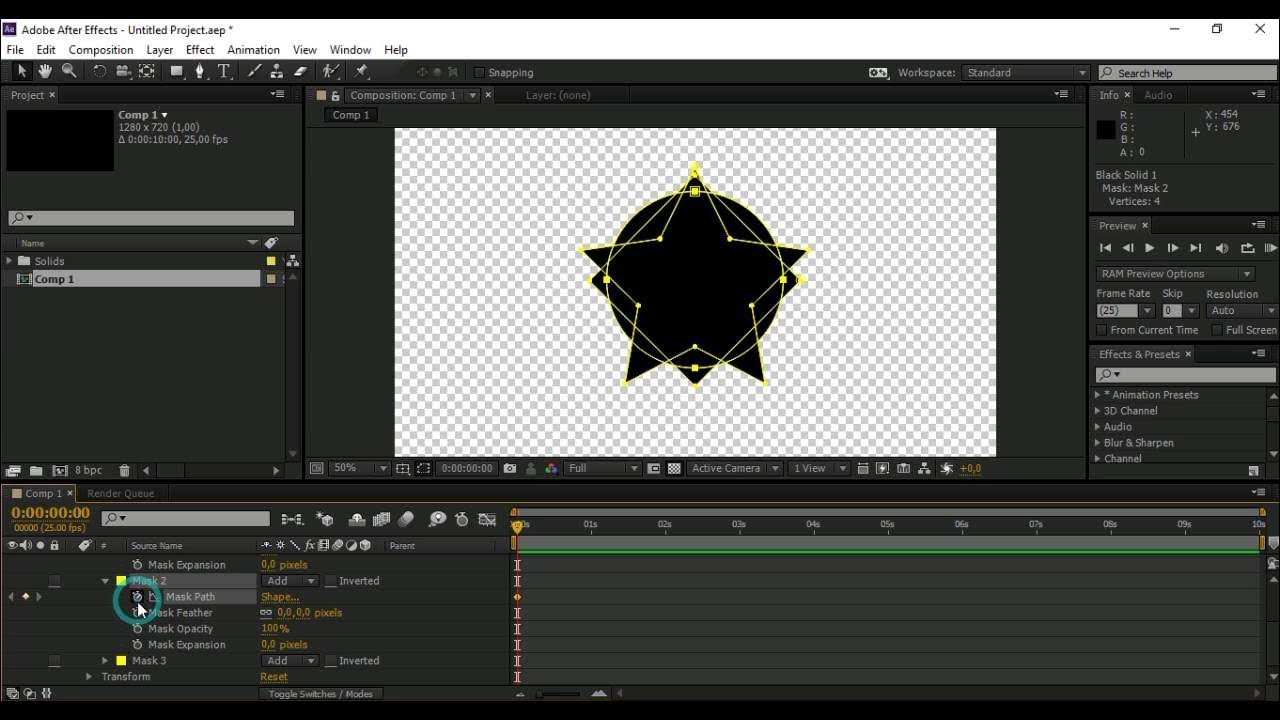 Tutorial Membuat Morphing Mask Shapes di After Effects - YouTube