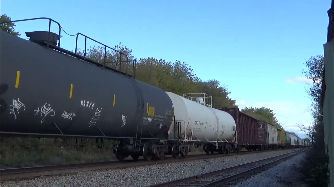 CP-247 thru Pewaukee, WI on 10-15-24 4x0x0 w/BN-9203 - UP-4649 - KCS-4787 - KCS-4600 - YouTube
