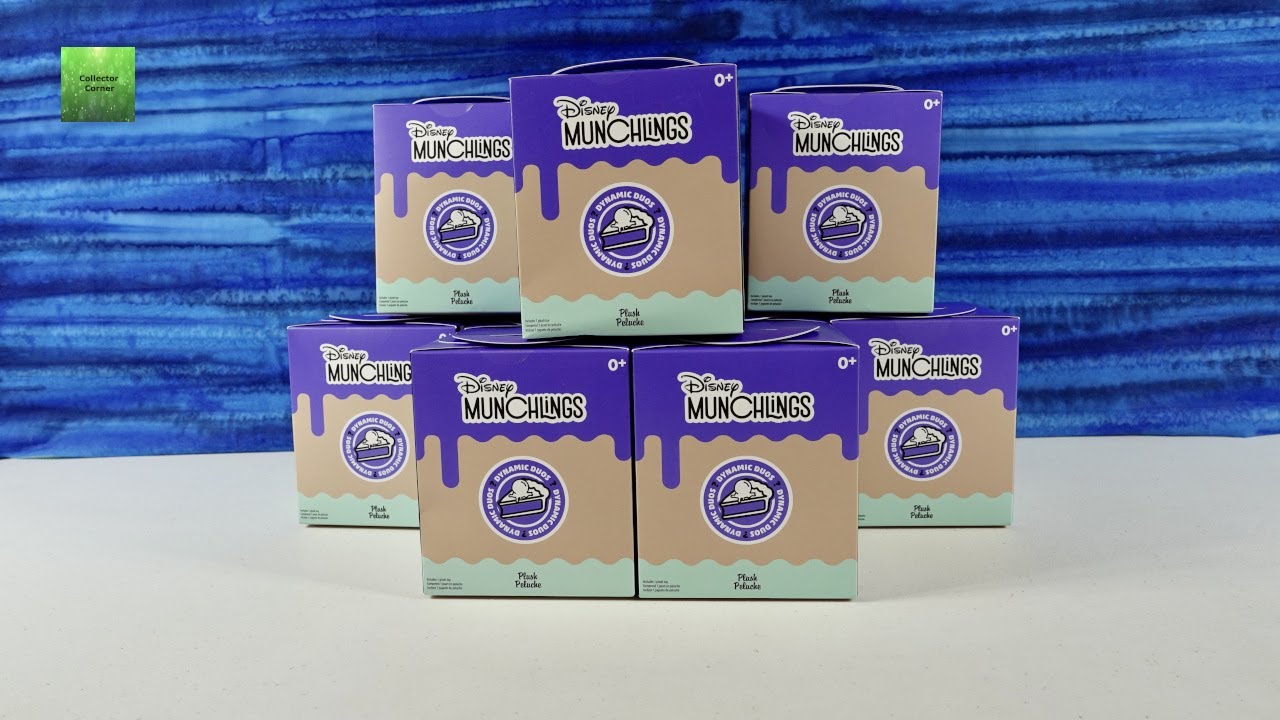 Disney Munchlings Dynamic Duos Blind Box Plush Unboxing ...