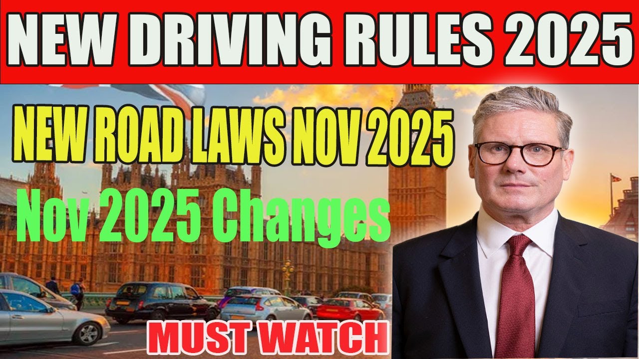 🚗 New UK Driving Laws Effective November 2025 – What Every Driver Needs ...