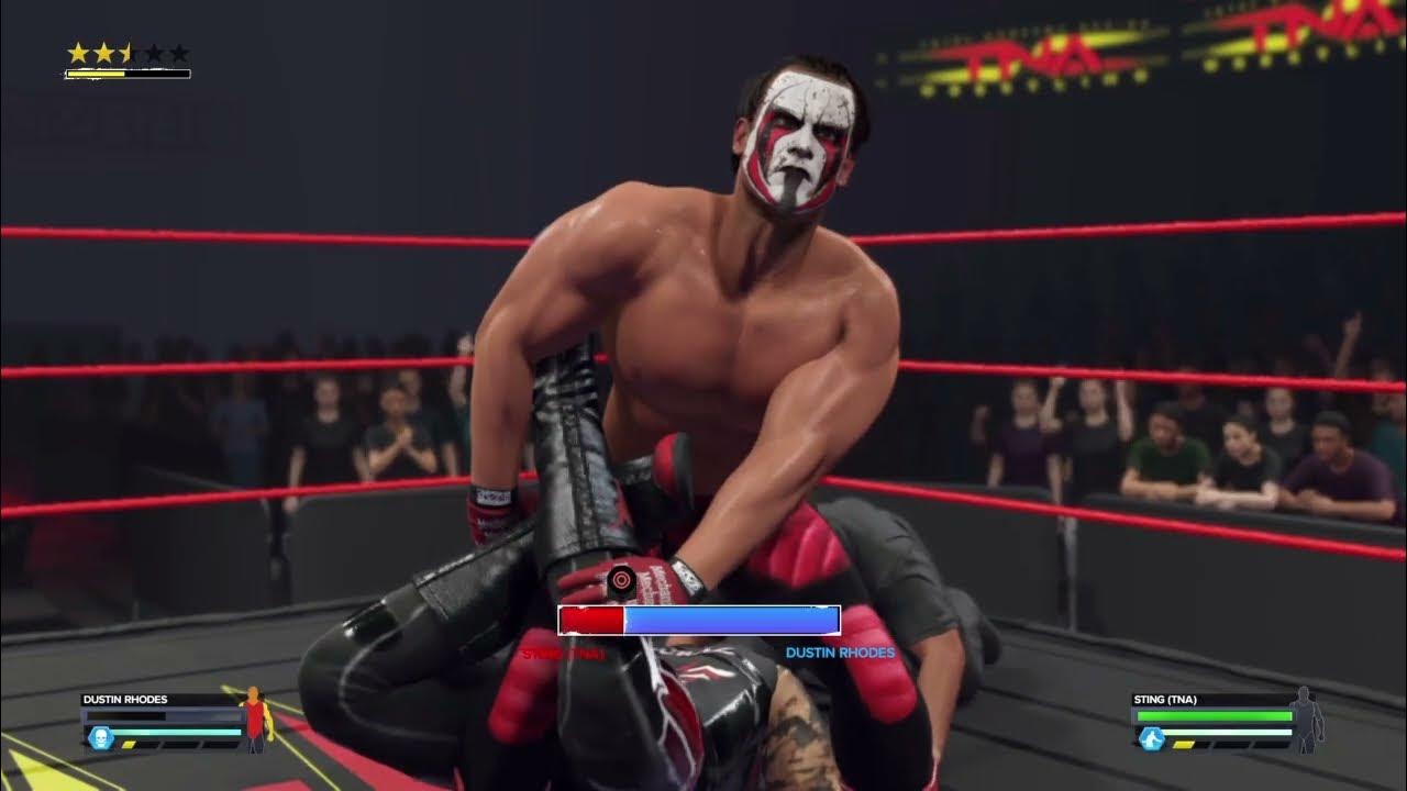 Sting vs Dustin Rhodes | TNA Impact highlights, March 27, 2024 - YouTube