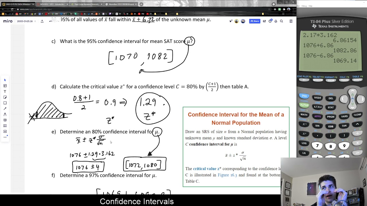 Confidence Level of 97% (example) - YouTube