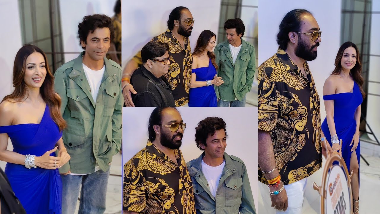 Sunil Grover and Kiku Sharda With Hottie Malaika Arora United for ...