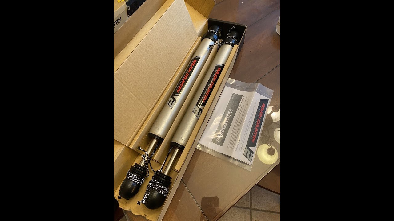 Rough Country V2 Shocks.. Unboxing and Review! - YouTube
