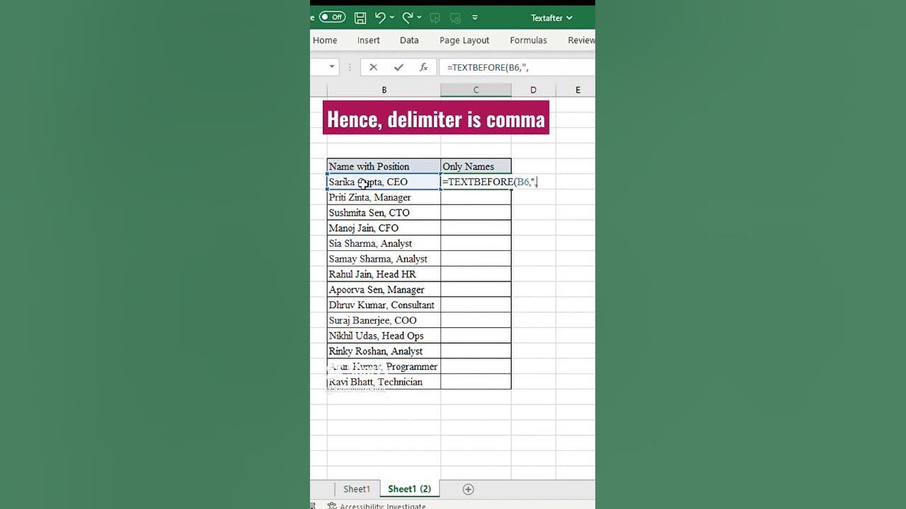 How To Use TEXTBEFORE In Excel shortfeed excel shorts YouTube how-to-use-textbefore-in-excel-shortfeed-excel-shorts-youtube