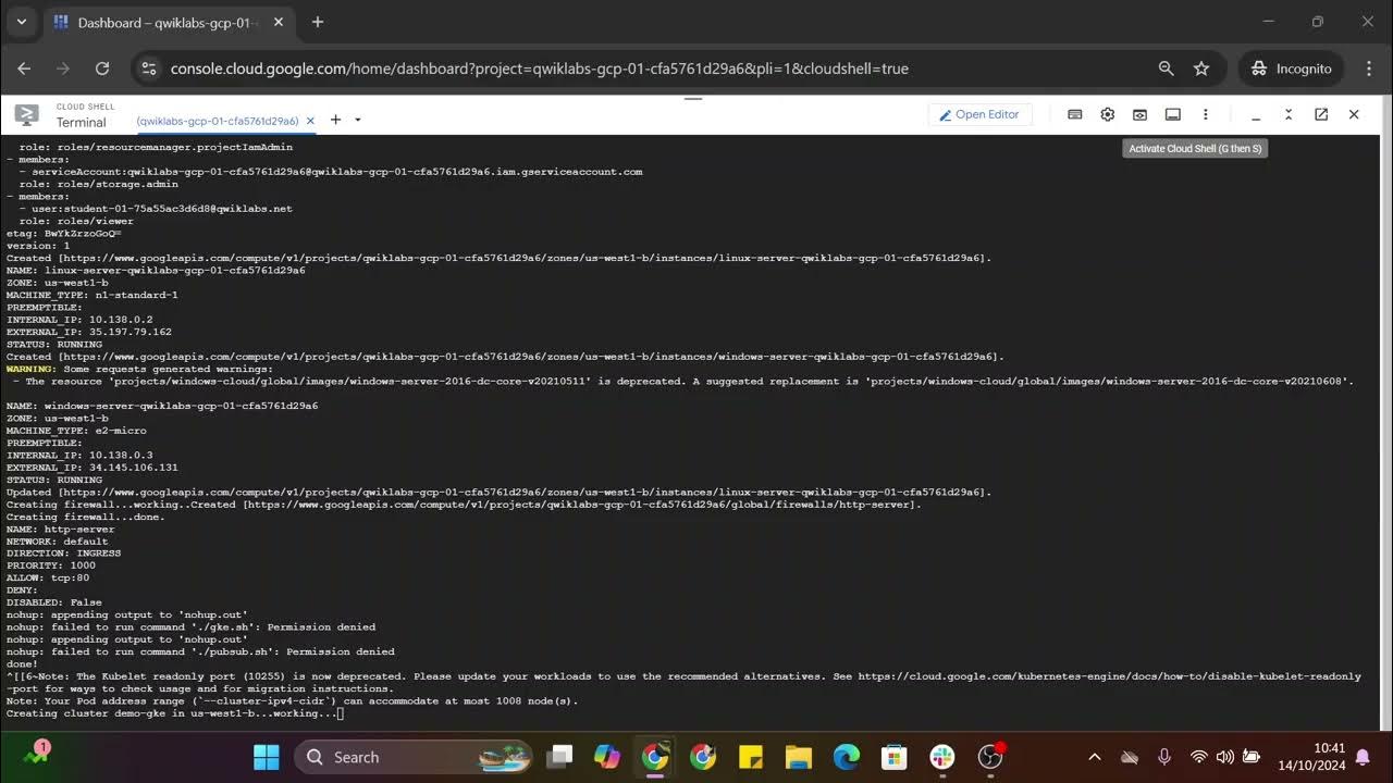 GCP SecLabs - Configuring and Using Cloud Logging and Cloud Monitoring 2 - YouTube